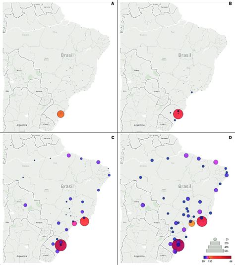 Quantitative Maps Showing The Geographic Distribution Of Subscribers To