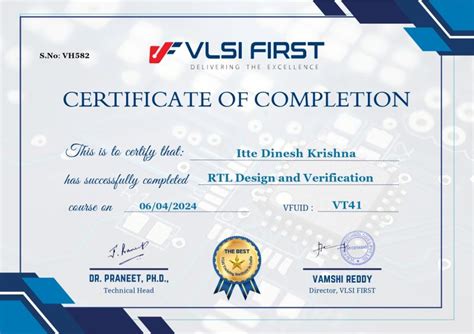 vlsi rtldesign verification designverification careergrowth
