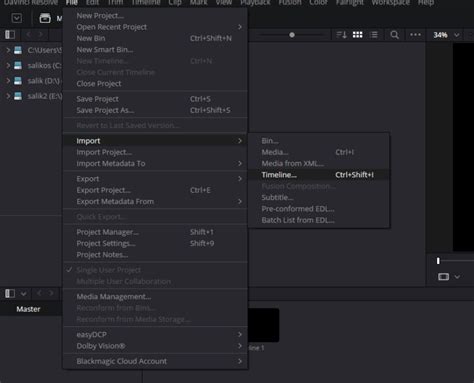 Import Open Xml In Davinci Resolve A Step By Step Guide Color Culture