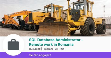 Sql Database Administrator Remote Work In Romania In Bucuresti La Eurofins Jobradar24