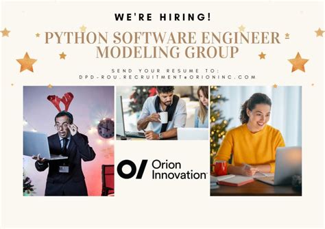 Orion Innovation Romania On Linkedin Python Software Engineer