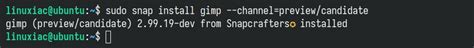Using Snap Command On Linux In Examples
