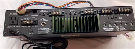 Mavin Bogen Mcp 35a Pa Intercom Control Not Tested Selling For Parts