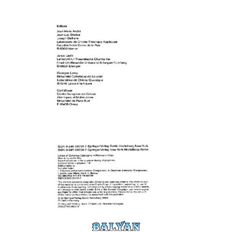 دانلود کتاب Recent Advances In The Quantum Theory Of Polymers بلیان