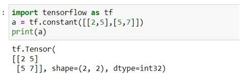 INSTALLING THE LATEST TensorFlow 2 0 VERSION AND EXECUTING A SIMPLE PROGRAM IN JUPYTER