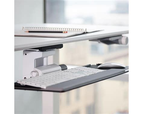 Humanscale 6f Keyboard Tray For Height Adjustable Tables White