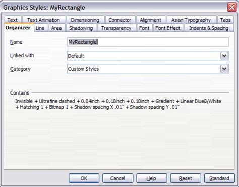 Using Graphics Styles To Format Graphics Apache Openoffice Wiki