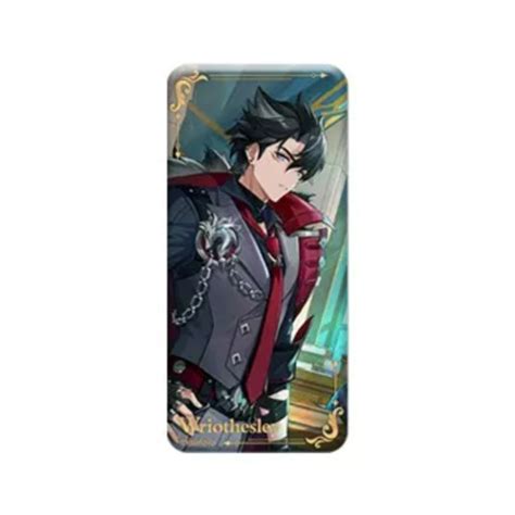 [24년 02월 발매] 원신 4 1 일러스트 사각 캔 뱃지 라이오슬리 B 원신 폰타인 공굿 공식 굿즈 도키도키굿즈