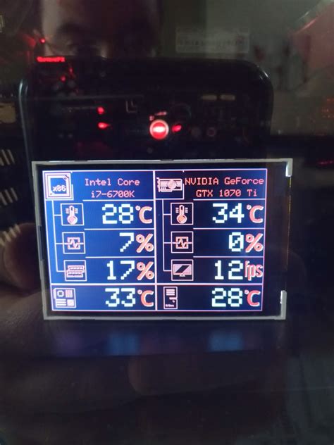 Pc Hardware Monitor 6 Steps With Pictures Instructables