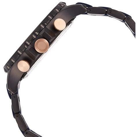 Fossil Mens Jr1494 Nate Analog Display Analog Quartz Black Watch