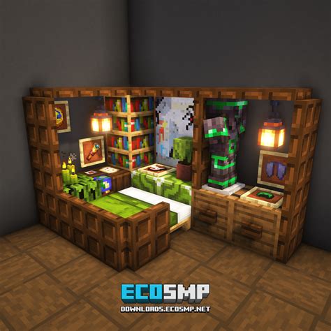 Minecraft Good Small Bedroom Design Minecraft Interior Ideas Bedroom