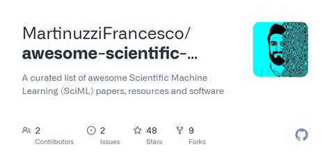 Github Martinuzzifrancescoawesome Scientific Machine Learning A Curated List Of Awesome