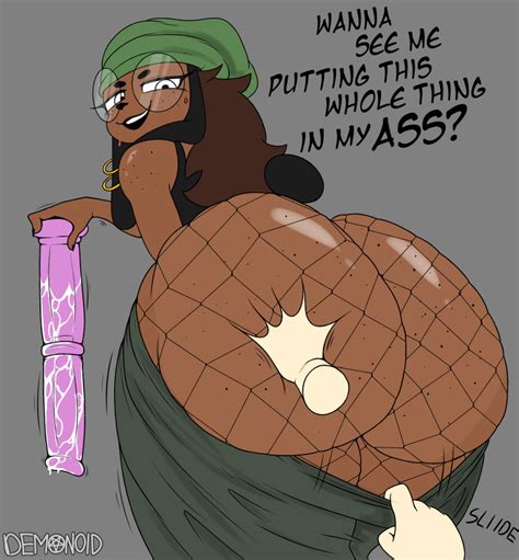 Rule 34 Absurd Res Anthro Ass Beanie Bent Over Big Butt Bottomwear Bottomwear Down Brown Body