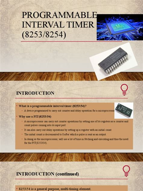 Programmable Interval Timer Pdf Computer Hardware Integrated Circuit