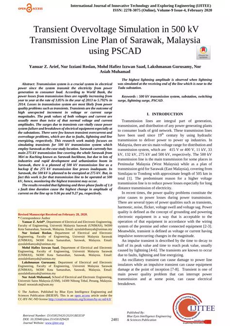 Pdf Transient Overvoltage Simulation In 500 Kv Transmission Line Dokumen Tips