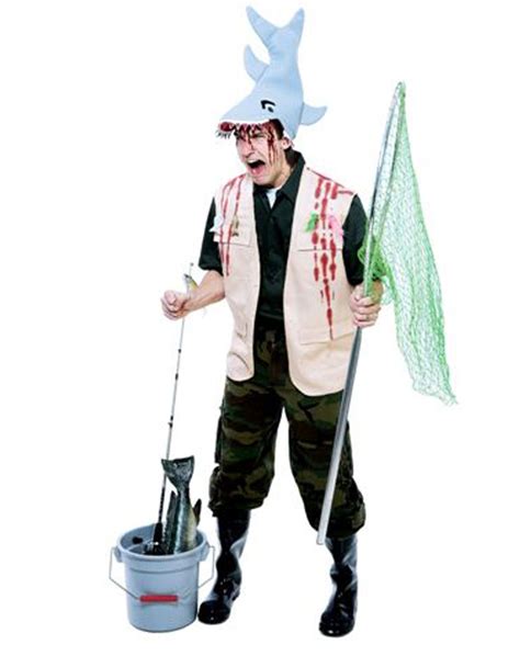 Frustrated Fisherman Adult Costume Spirit Halloween Fisherman
