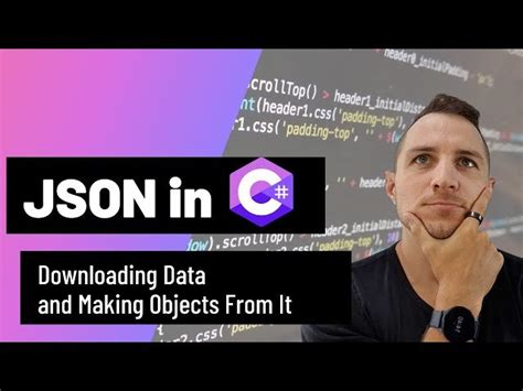 Free Video Json In C Downloading Data And Creating Objects From