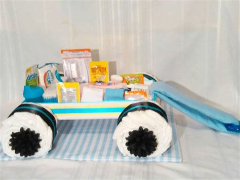 Diaper Cake Wagon Diaper Cake Boy Diaper Cake Cake Wagon Wagon