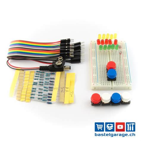 Zubehörset Für Arduino Anfänger Bastelgarage Elektronik Online Shop