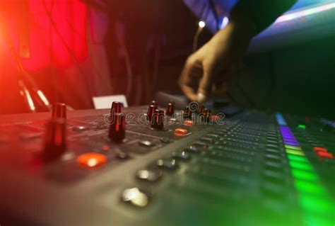 Digital Sound Mixer Stock Photo Image Of Broadcasting 126925302
