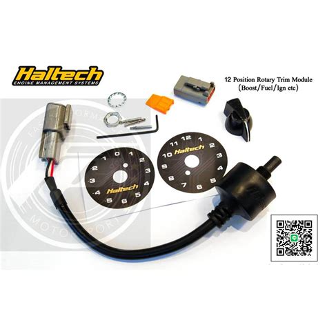 สวทชแบบหมน Haltech 12 Position Switch Rotary Trim Module Boost Fuel Ign etc HT 010504