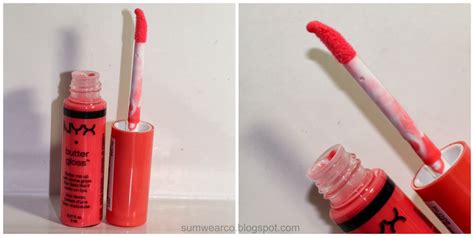 Dissecting Beauty with SumWear Co.: NYX Butter Gloss in Apple Strudel