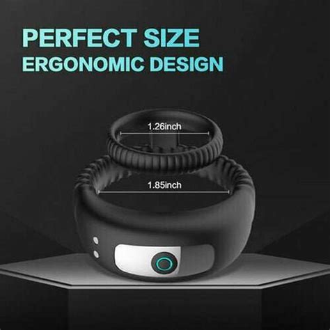 Bestvibe Enlarged Stretchable Vibrating Cock Ring Pearlvibe