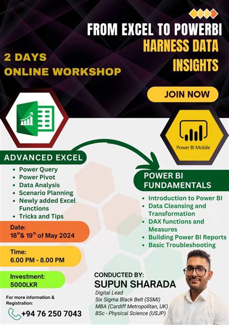 supun sharada on linkedin exceltraining powerbitraining powerbi advancedexcel