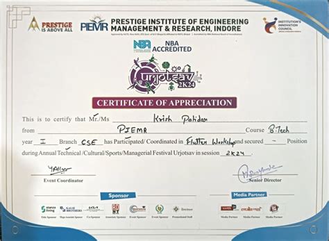 Krish Patidar On Linkedin Urjotsav2k24 Techfest Flutter Firebase Workshop Mobiledevelopment