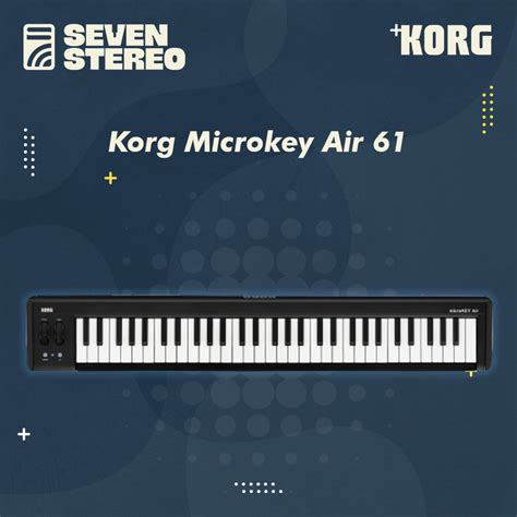 Jual Korg Microkey 2 Air 61 Key Bluetooth Midi Keyboard Controller