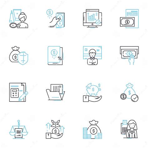 Agile Method Linear Icons Set Iterative Scrum Collaboration Incremental Adaptive Sprint