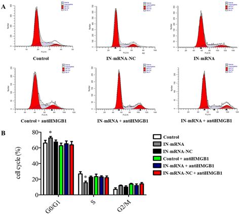 Cell Cycle Detection A Flow Cytometry To Detect Cell Cycle In Download Scientific Diagram
