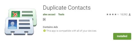 How To Mergeremove Duplicate Contacts In Android