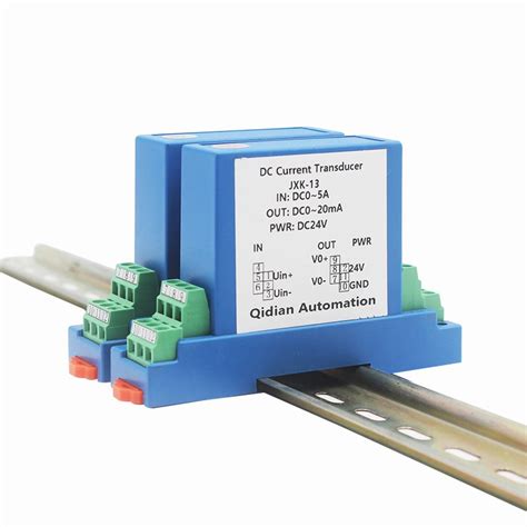 Electrical Current Sensor Close Loop Current Voltage Transducer AC Current Transmitter And