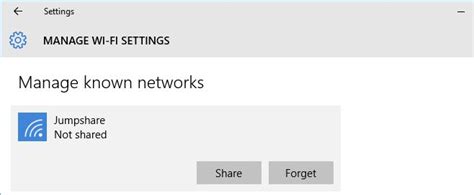 How To Forget A WiFi Network In Windows 10