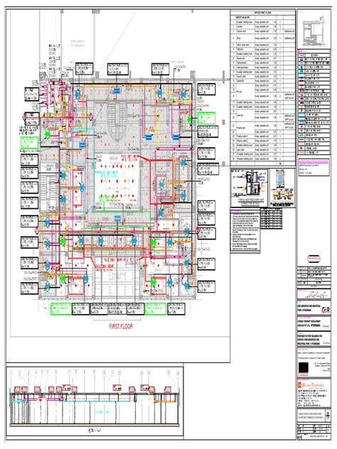 Acmv Layout For Office First Floor And Terrace Floor Paln R3 1f Hvac Pdf