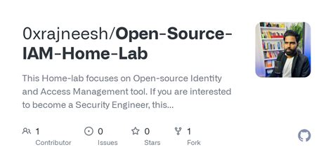 Github 0xrajneeshopen Source Iam Home Lab This Home Lab Focuses On Open Source Identity And