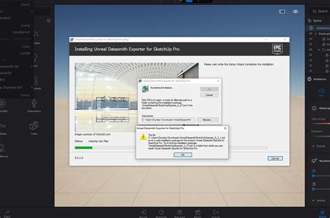 Sup2023 Datasmith Exporter For Sketchup Pro Download Error