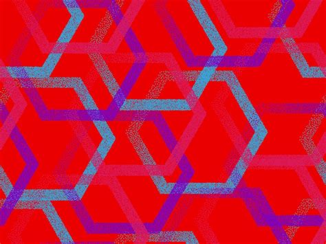 Premium Vector Perforated Hexagon Geometric Seamless Vector Pattern