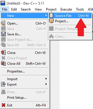 Cara Menggunakan Dev C Rasi Komputer