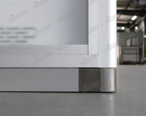 Rounded Corner Columns Structure Electronics Modular Cleanroom