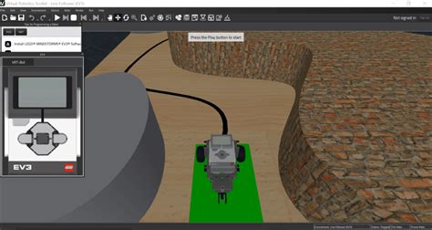 Lego Mindstorms Ev3 Use Virtual Robotics Toolkit Vat To Practice