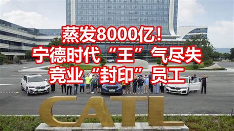 蒸发8000亿！ 宁德时代王气尽失 竞业封印员工 Youtube