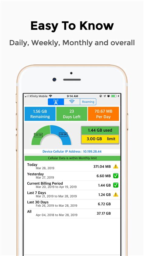 iphone 용 data tracker lite 다운로드