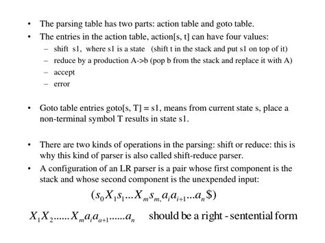 Ppt A Question From Last Class Construct The Predictive Parsing Table For This Grammar