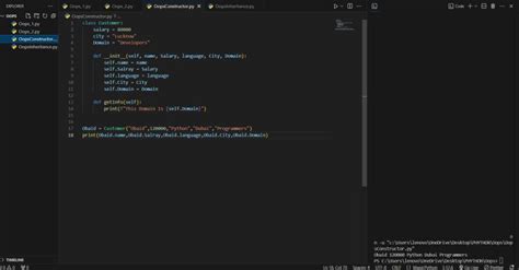 Obaid Khan On Linkedin Day10 Pythonprogramming Oop Objectorientedprogramming Codingjourney