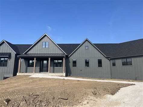 Monochromatic Modern Farmhouse Meyer Builders