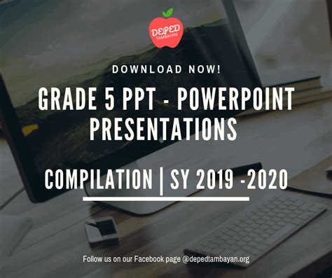 4th Quarter Grade 5 Ppt Powerpoint Presentations Sy 2019 2020