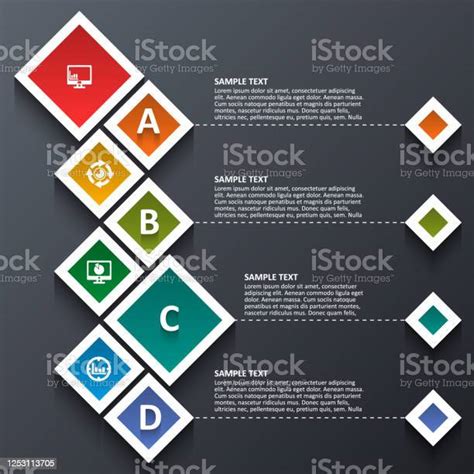 추상 3d 용지 인포그래픽 비즈니스 템플릿 벡터 일러스트레이션 3차원 형태에 대한 스톡 벡터 아트 및 기타 이미지 3차원 형태 거래자 공란 Istock