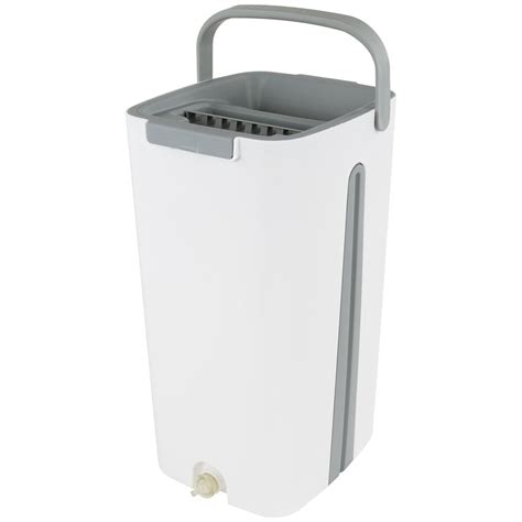 Набор для мытья полов Лайма швабра с отжимом и двухкамерным ведром купить по цене 1540 ₽ в